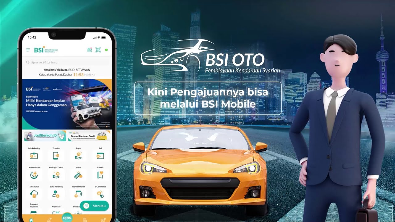 BSI OTO hadir untuk kebutuhan kendaraan kamu - YouTube