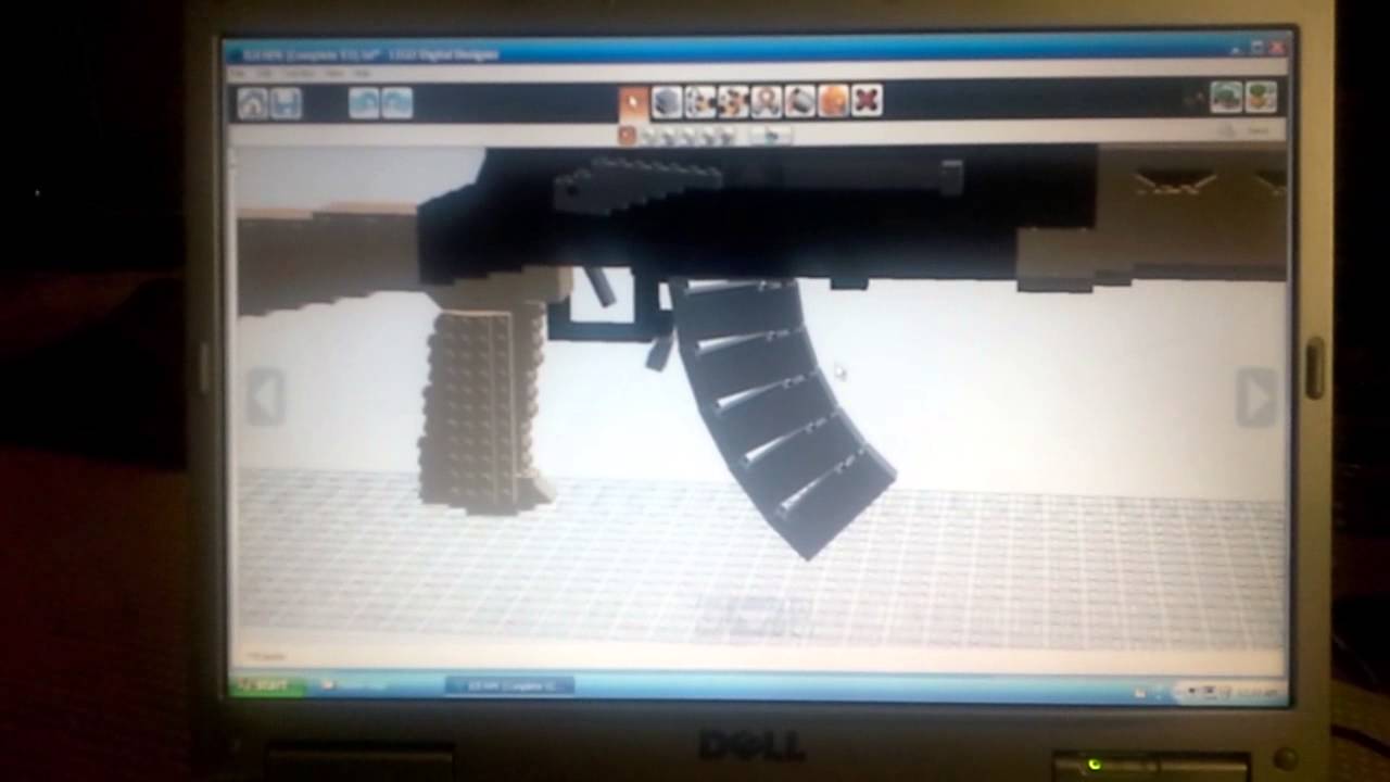 Custom Lego Gun MOC: RPK LMG (MW1 & 2 & 3 & BO1) - YouTube