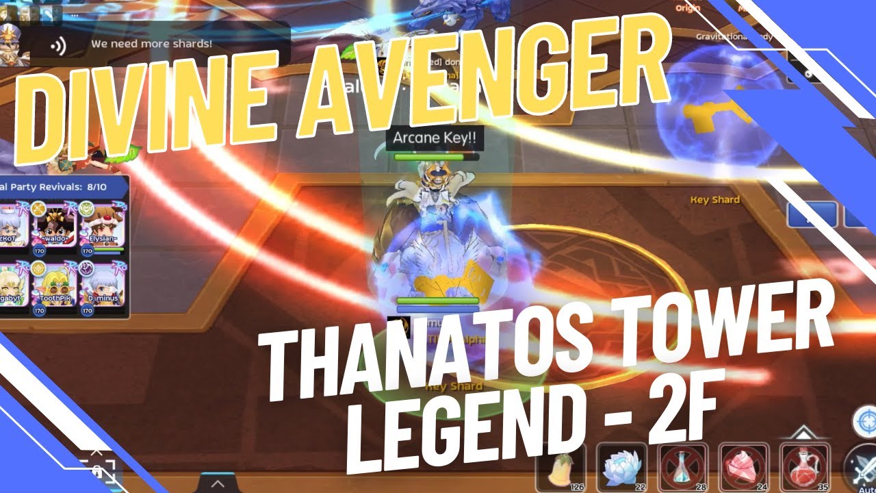 Ragnarok M: Eternal Love | Thanatos Tower Legend 2F | Divine Avenger ...