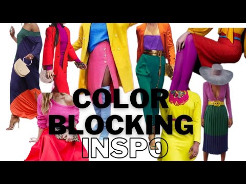 How to Wear Color Blocking Outfits| Color Block Fashion Style Ideas # ...