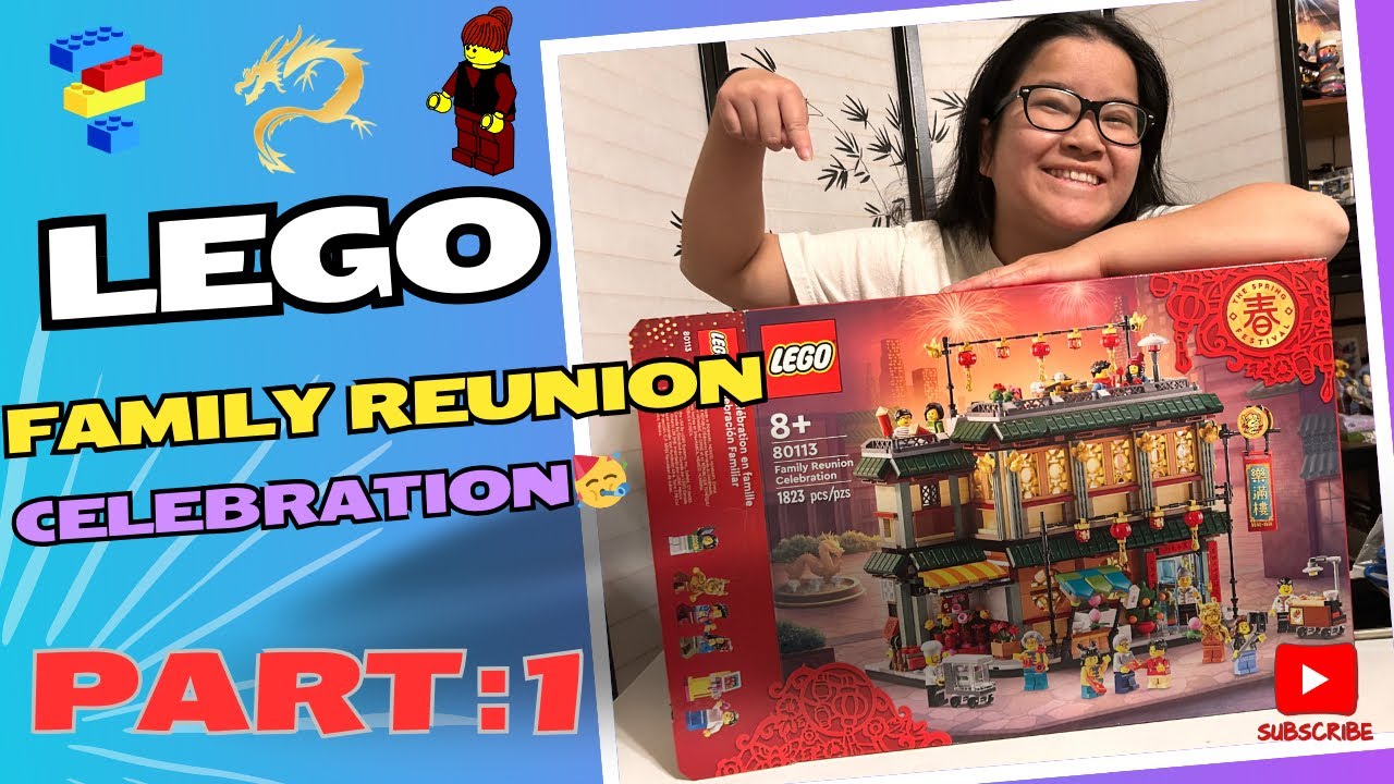 Lego: Family Reunion Celebration build Part 1 🥳 - YouTube