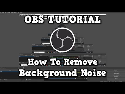 OBS - How to REMOVE Background Microphone Static! - YouTube