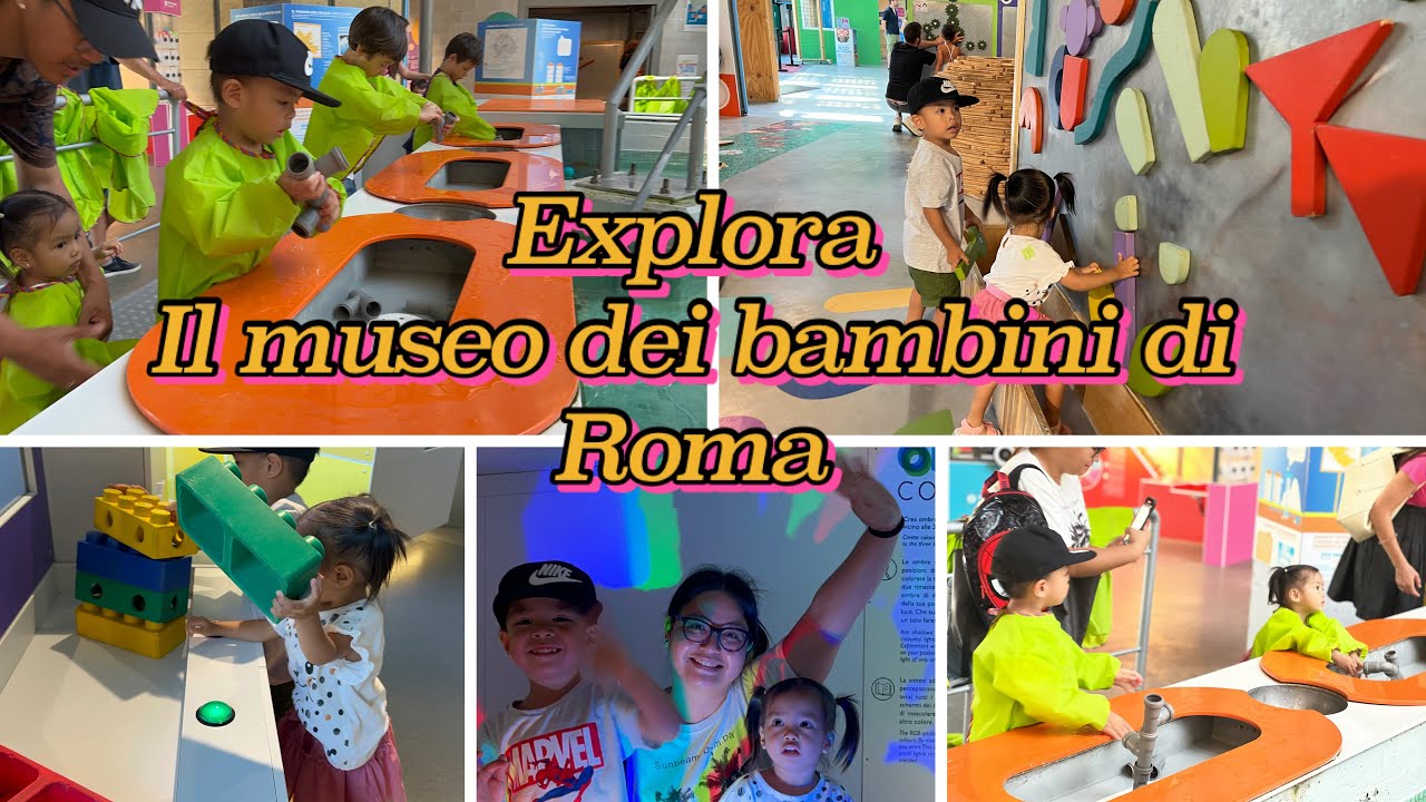 Explora il museo dei bambini di Roma - YouTube