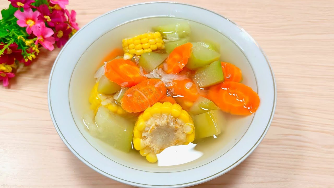 BIKIN SAYUR BENING KENCUR!! ASLI SEGER POLL | sayur bening labu wortel ...