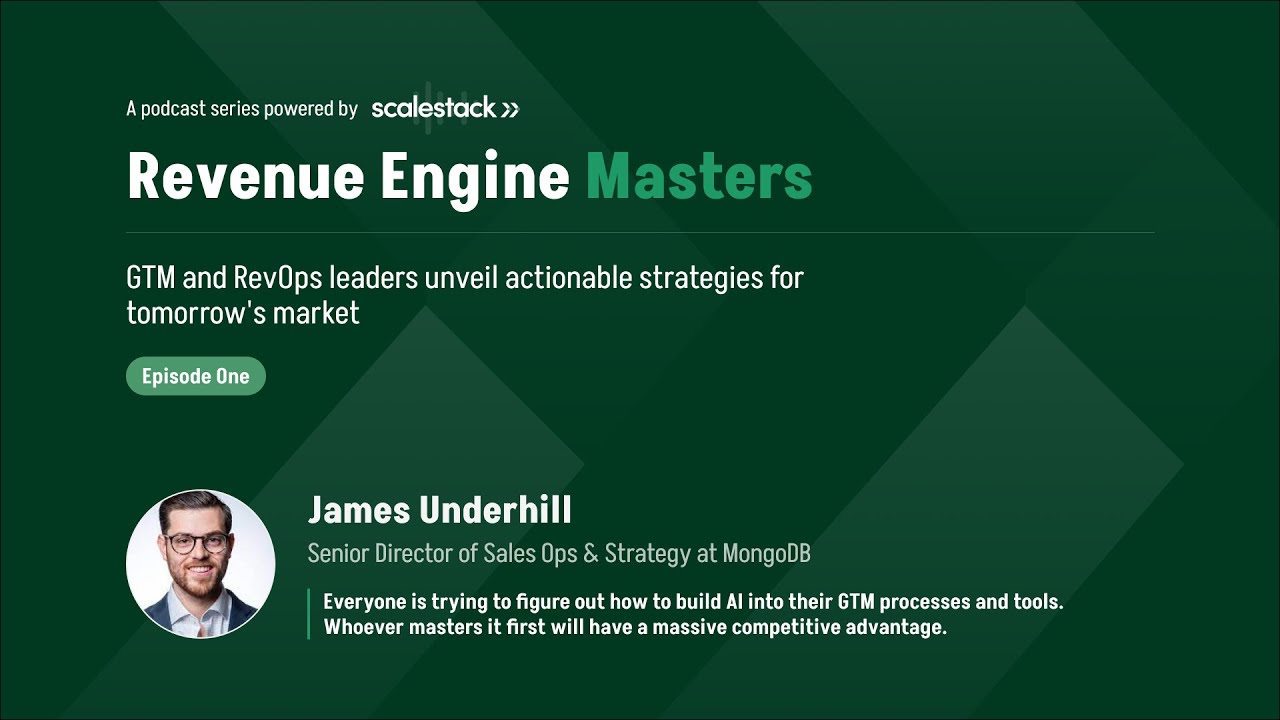 Episode 1: James Underhill from MongoDB - YouTube