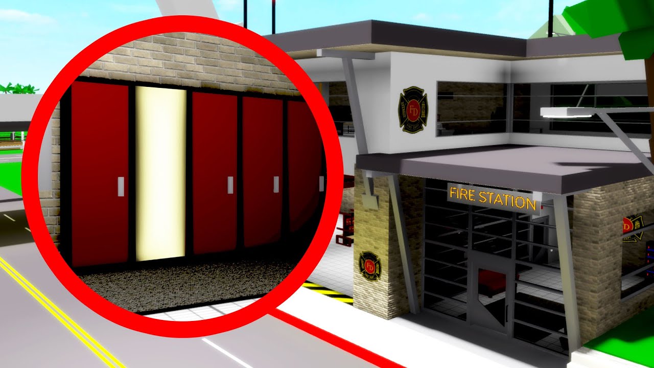 Roblox Brookhaven 🏡RP ALL SECRETS IN REMODOLED FIRE STATION UPDATE ...