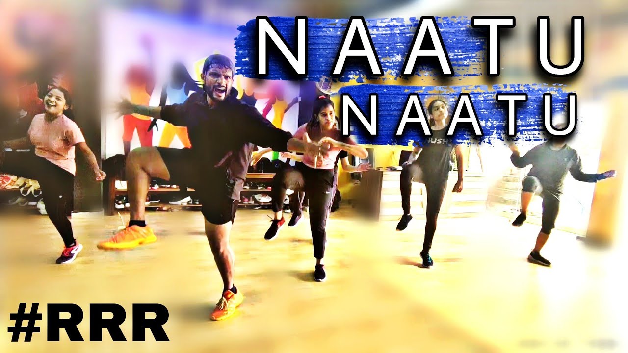 Naatu Naatu Song (Telugu)| RRR Songs | Dance Fitness | High On Zumba ...