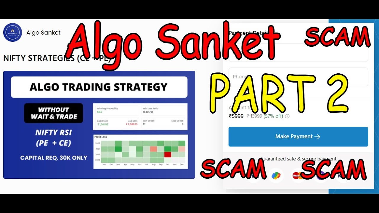 Algo Sanket Scam Exposed Part 2 - YouTube