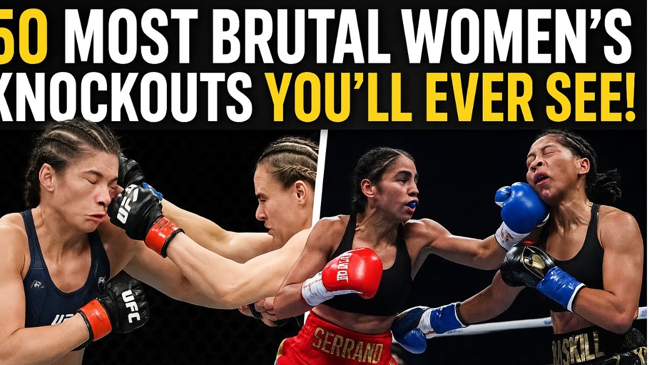 50 Most Brutal Women’s Knockouts You’ll Ever See! 💥 (MMA, UFC, Boxing ...