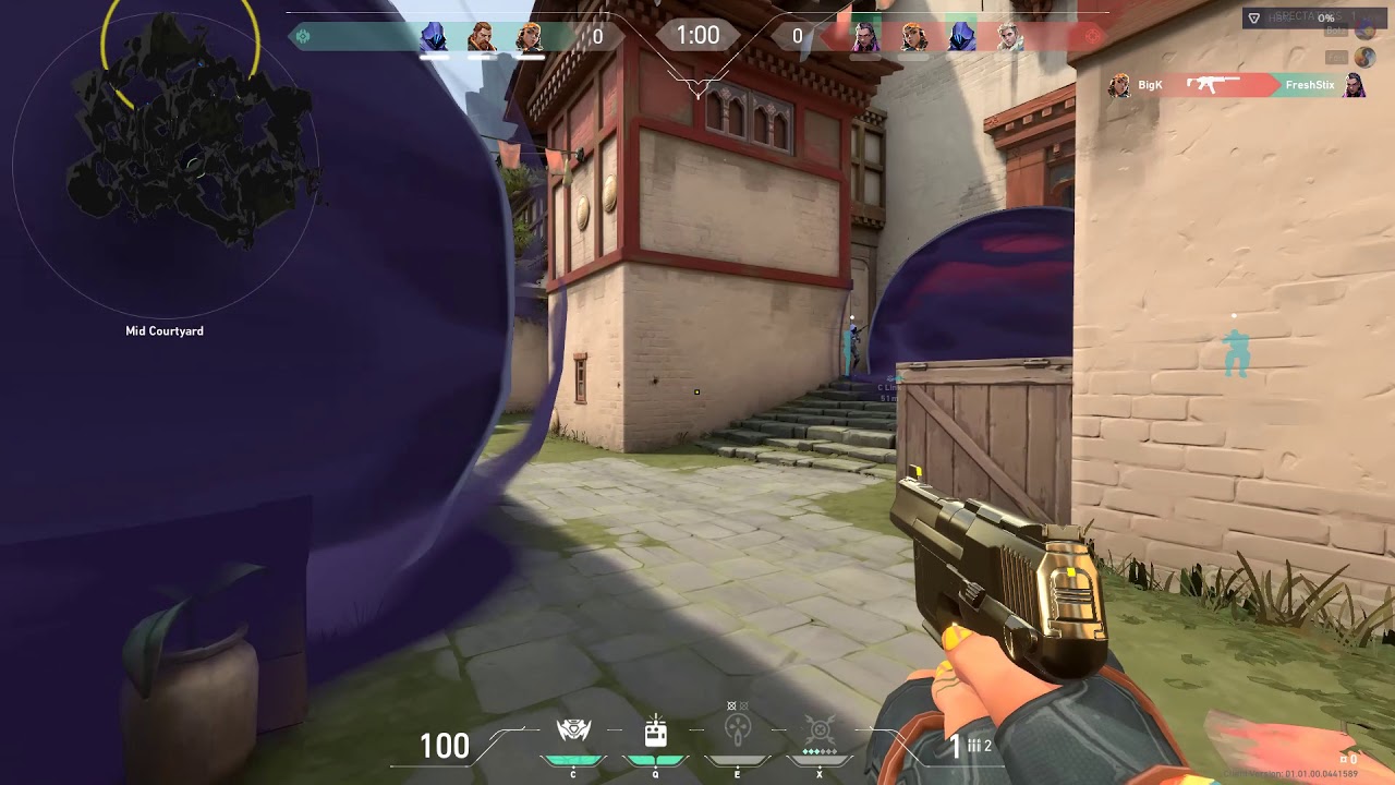 Beginner Bots - H32 Raze Gold Gun Triple in Spike Rush - YouTube