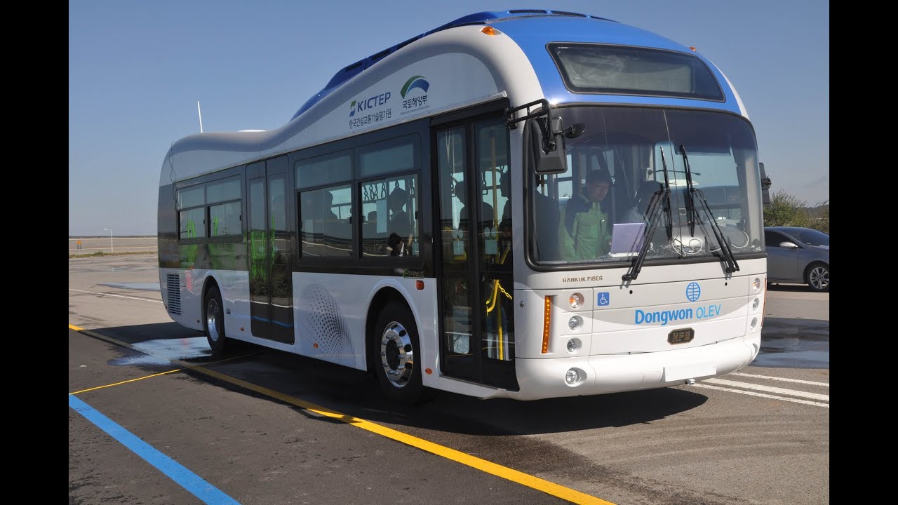World's First Road Embedded Wireless Electric Bus Network - YouTube