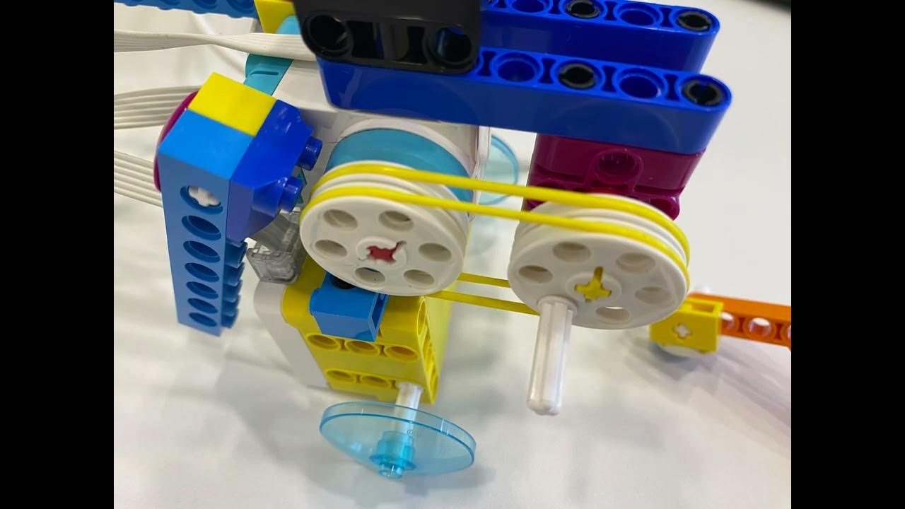 Lego spike essential: Walker instructions - YouTube