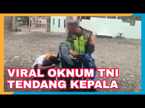 VIRAL OKNUM TNI TENDANG DAN INJAK KEPALA REMAJA SAMBIL GEBER KNALPOT BRONG KE TELINGA