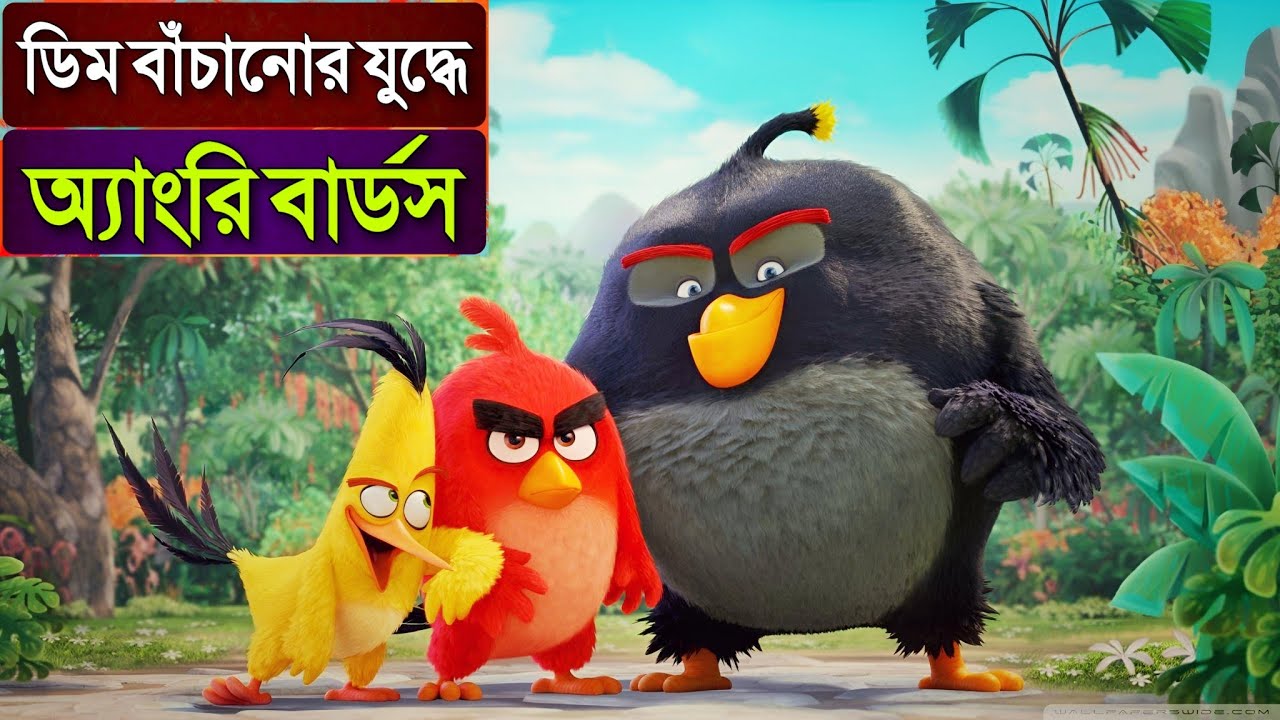 Angry Birds Movie Explained In Bangla || Rupali Pordar Anime - YouTube