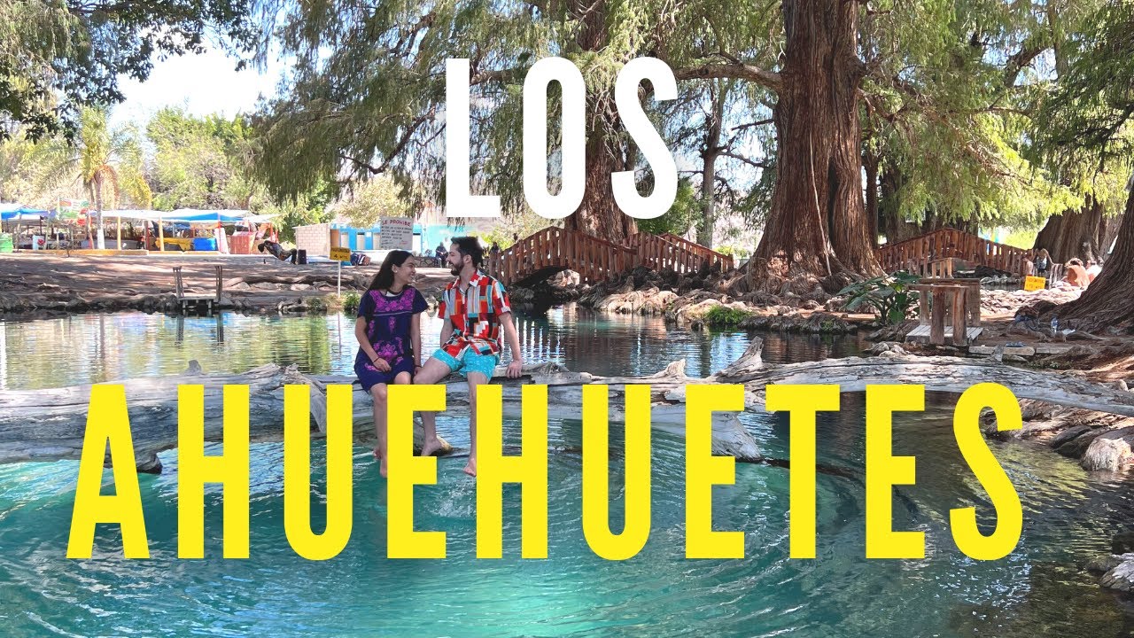 LOS AHUEHUETES, PUEBLA 🌳 Balneario Natural de San Miguel Ayotla, un ...