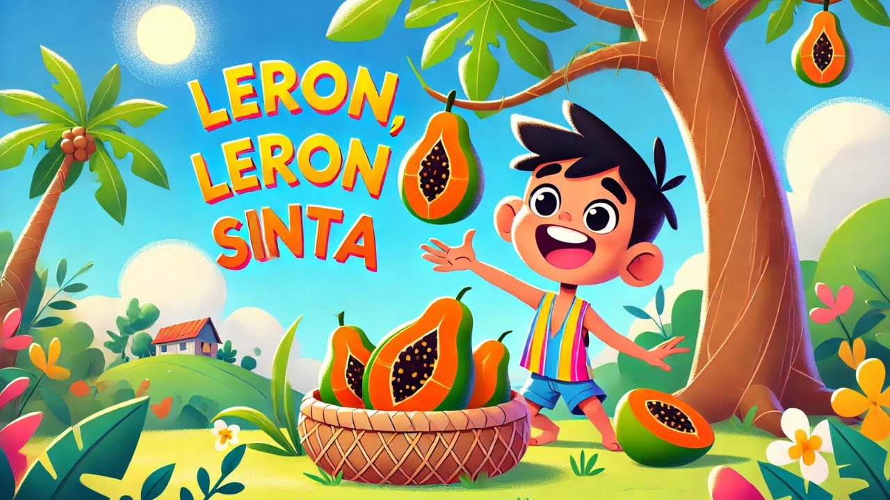 Leron Leron Sinta | Tagalog Folk Song for Kids | Filipino Nursery Rhyme Sing-Along | Learn ...