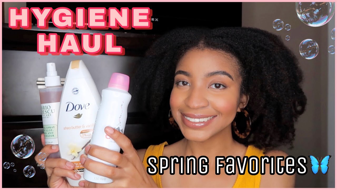 MY 2020 SPRING HYGIENE ROUTINE/ HAUL🦋 - YouTube