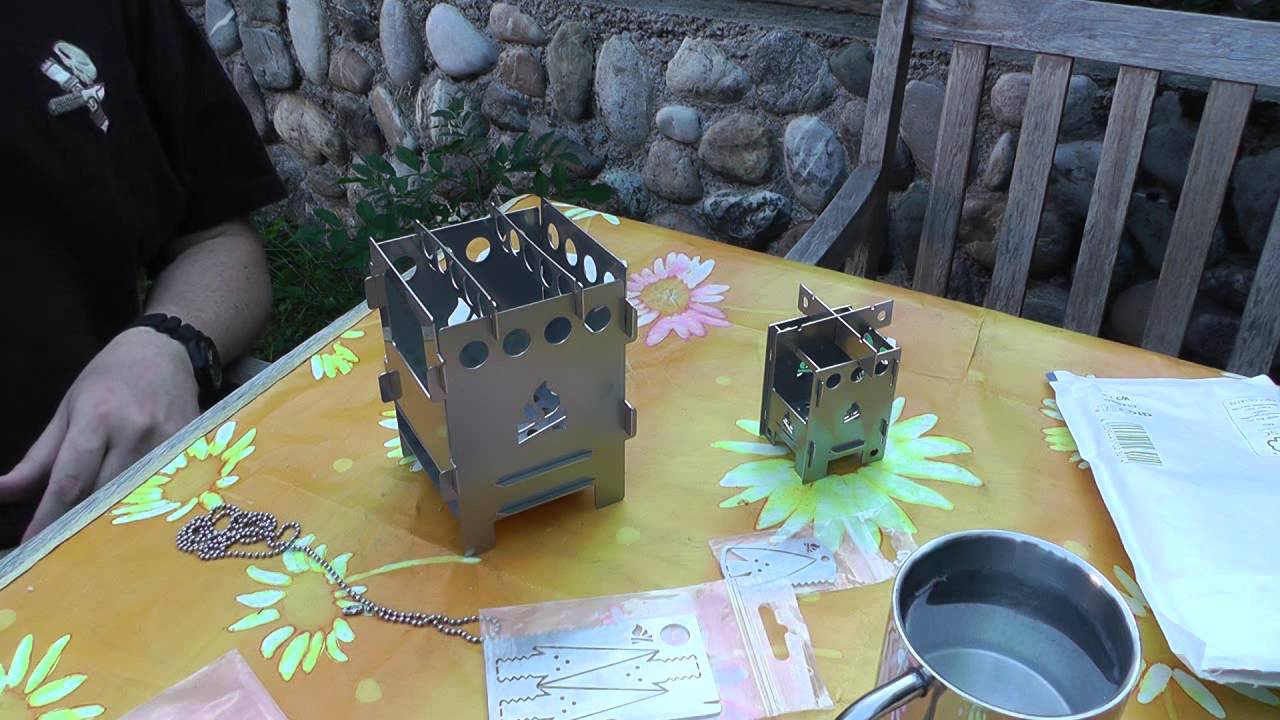 Bushcraft Essentials | Bushbox & EDC Box (1) Outdoor Hobo Kocher - YouTube