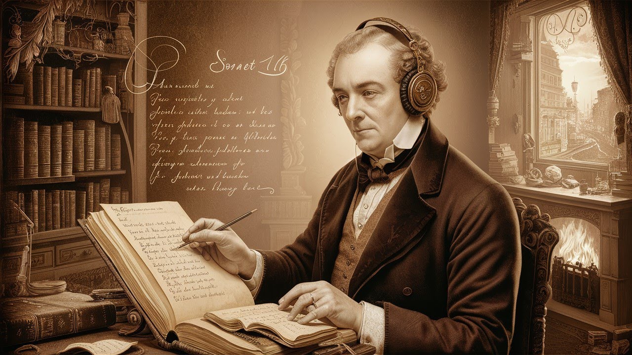 "Sonnet 116" by William Shakespeare in Synth Rock (AI Crafted) - YouTube