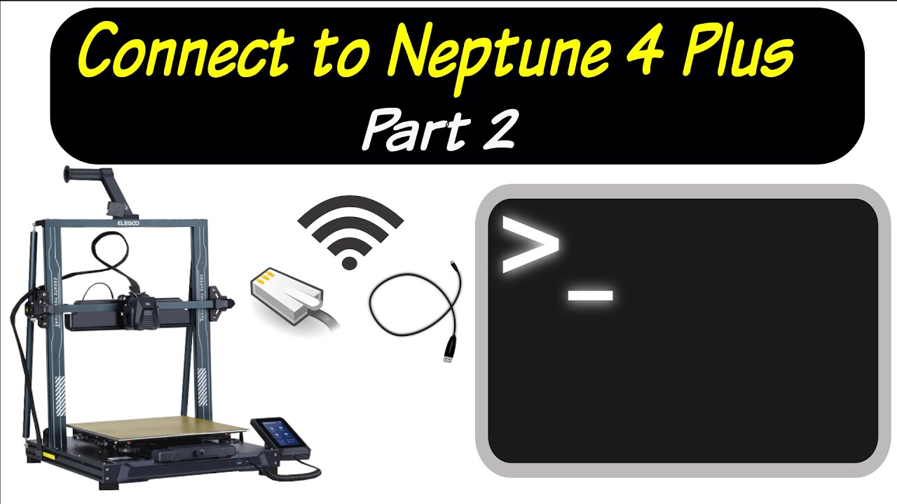 Connect to Elegoo Neptune 4 Plus - part 2 - YouTube