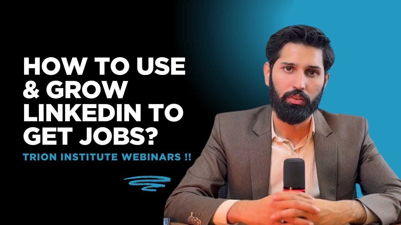 LinkedIn Webinar For Beginners - How to Use & Grow LinkedIn to Get Jobs ...