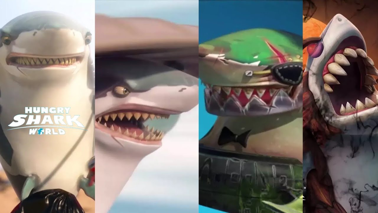 VETERAN GREAT WHITE , GREAT WHITE & WEREWOLF SHARK SHORTS - Hungry ...