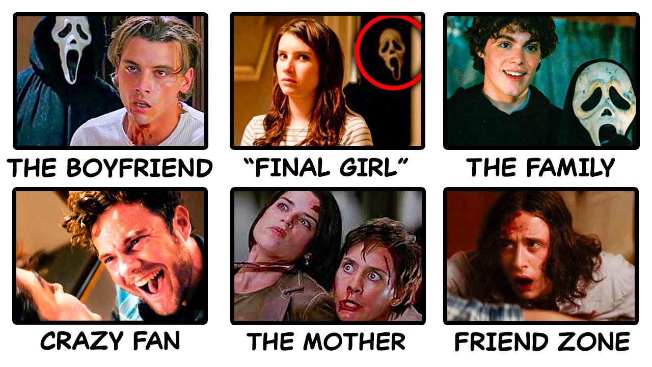 All Ghostface Deaths (SCREAM) - YouTube