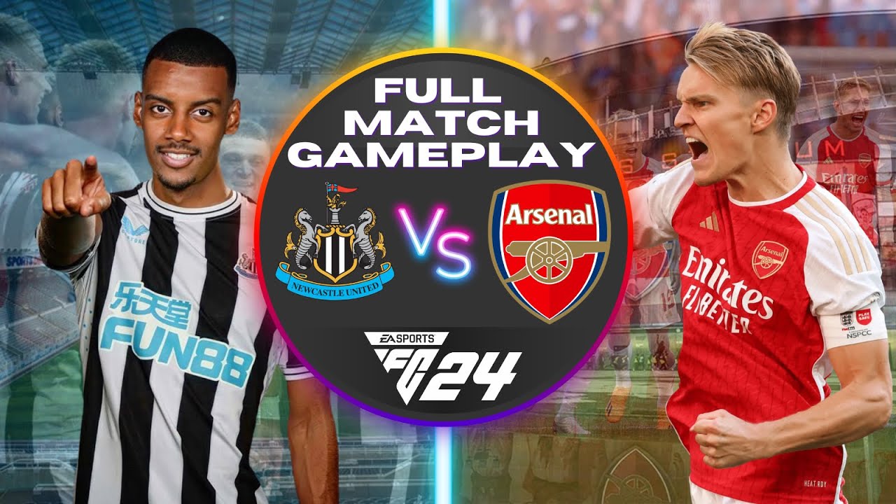 FC24 | ARSENAL VS NEWCASTLE | FULL MATCH GAMEPLAY | LEGENDARY | 4K60 PC ...
