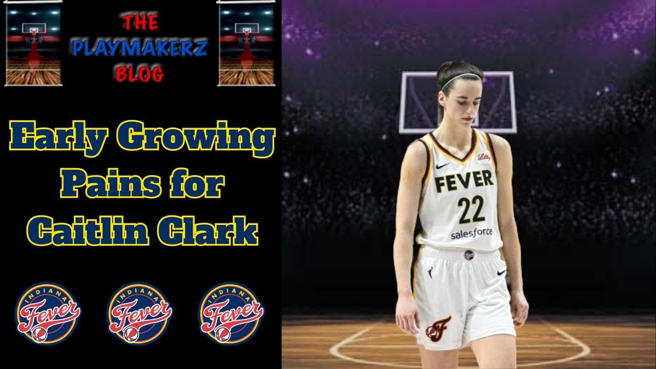 Early Struggles and Growing Pains for Caitlin Clark #wnba - YouTube