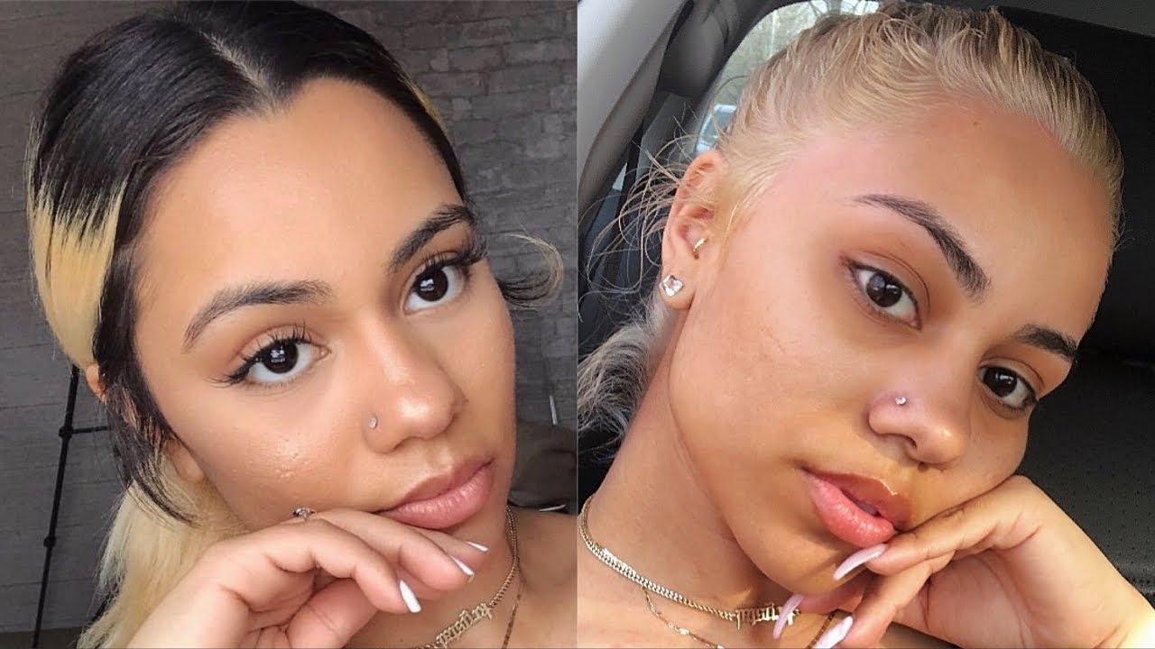 How I Dye My Hair Blonde Updated Youtube