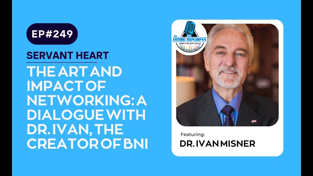 The Art and Impact of Networking: A Dialogue with Dr. Ivan, the Creator ...