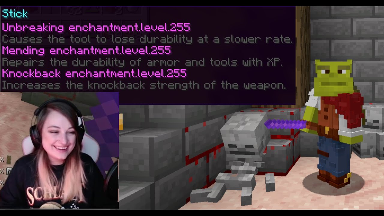 We pranked a Minecraft Admin with an enchanted stick #minecraft # ...