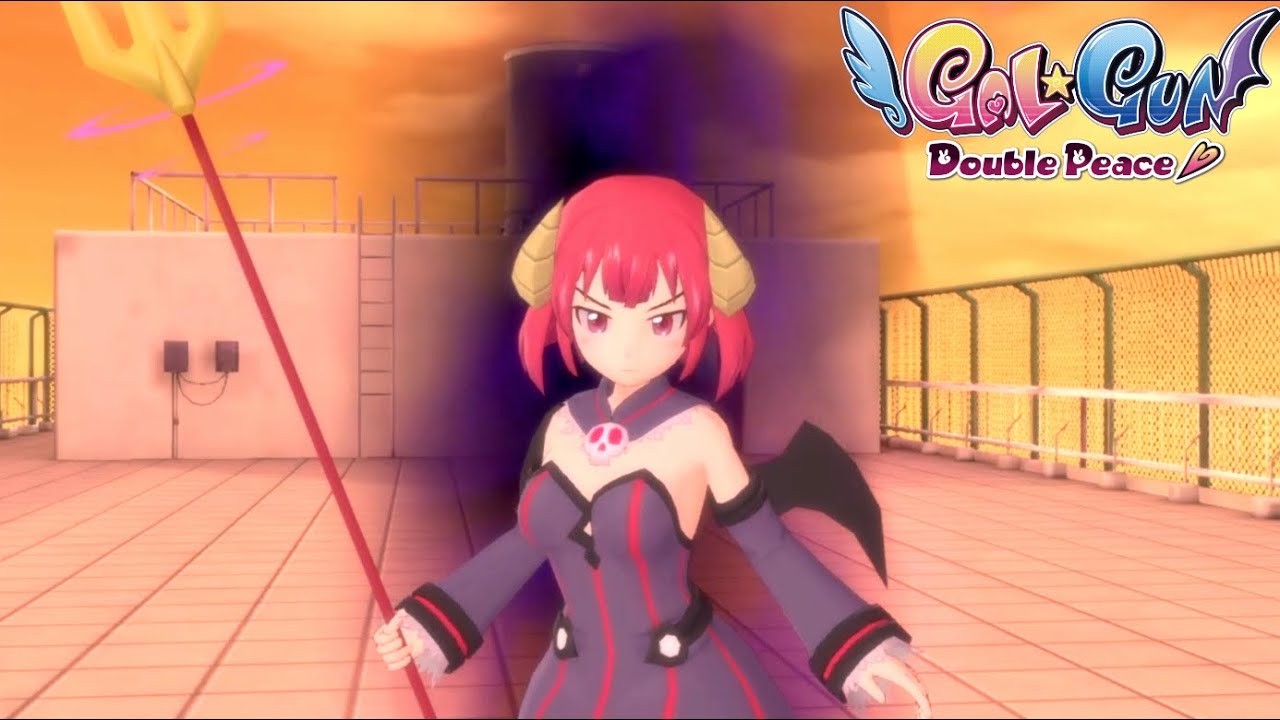 Gal*Gun - Kurona Boss Fight - Game Over - Double Peace - PC gameplay ...