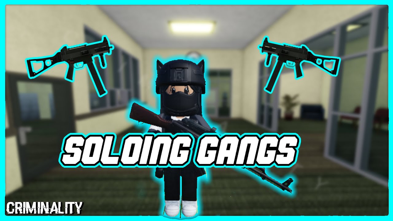 SOLOING and DUOING GANGS In Criminality Roblox - YouTube