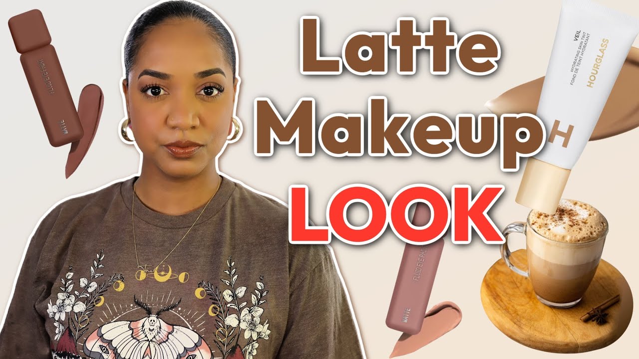 ☕ LATTE MAKEUP LOOK ☕ BROWN & BRONZEY!!! *NEW* PRODUCTS!!! - YouTube