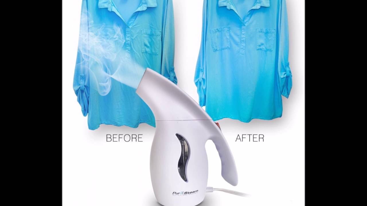 PurSteam 850 Watt Fabric Steamer - YouTube