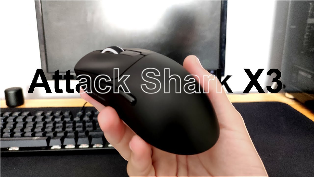 mause Attack Shark X3 review e testes - YouTube