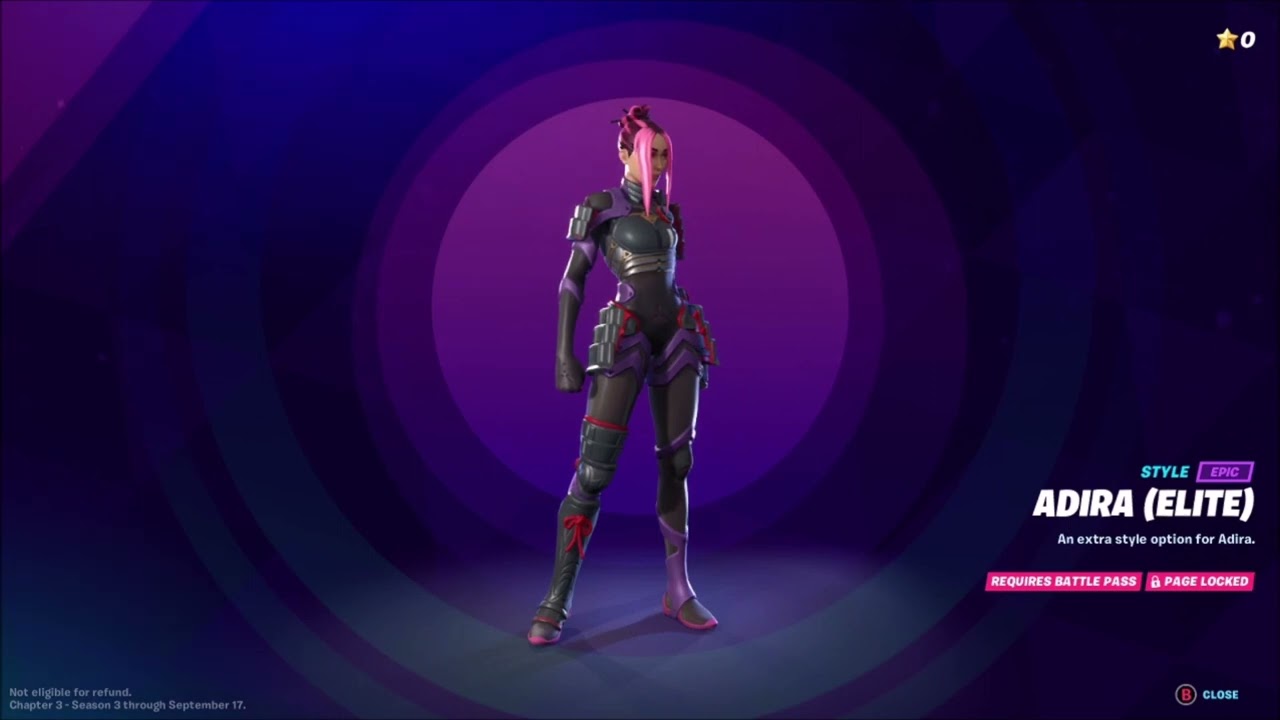 ADIRA Elite Skin Fortnite (Battle Royale) - YouTube