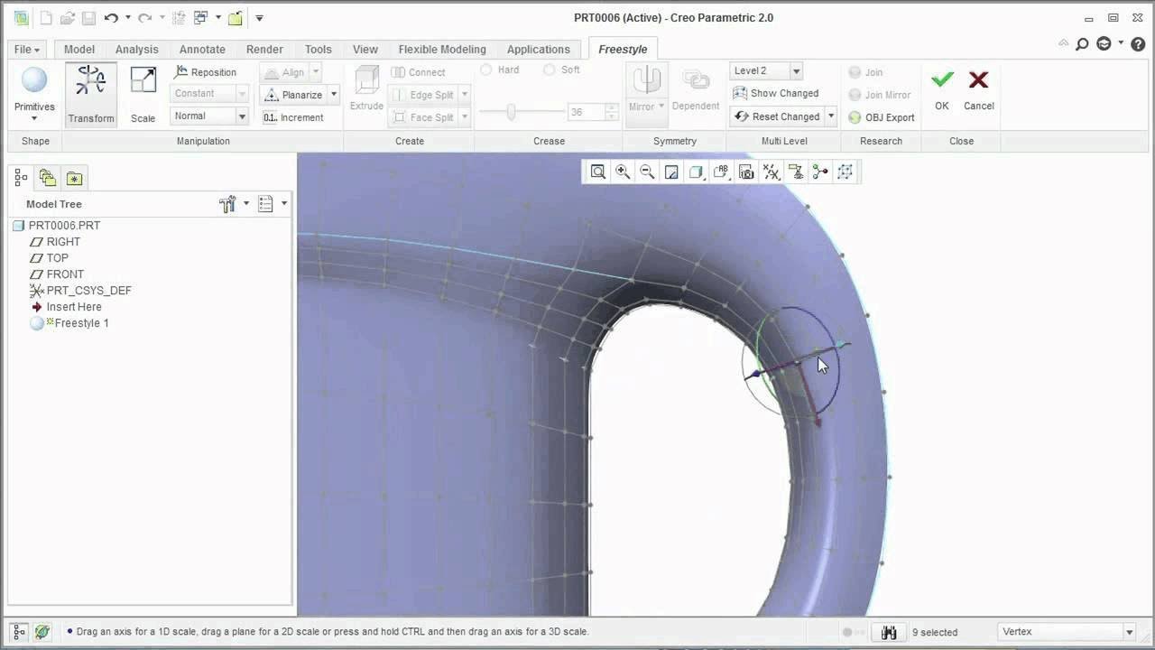 Freeform Concept Design - PTC - YouTube