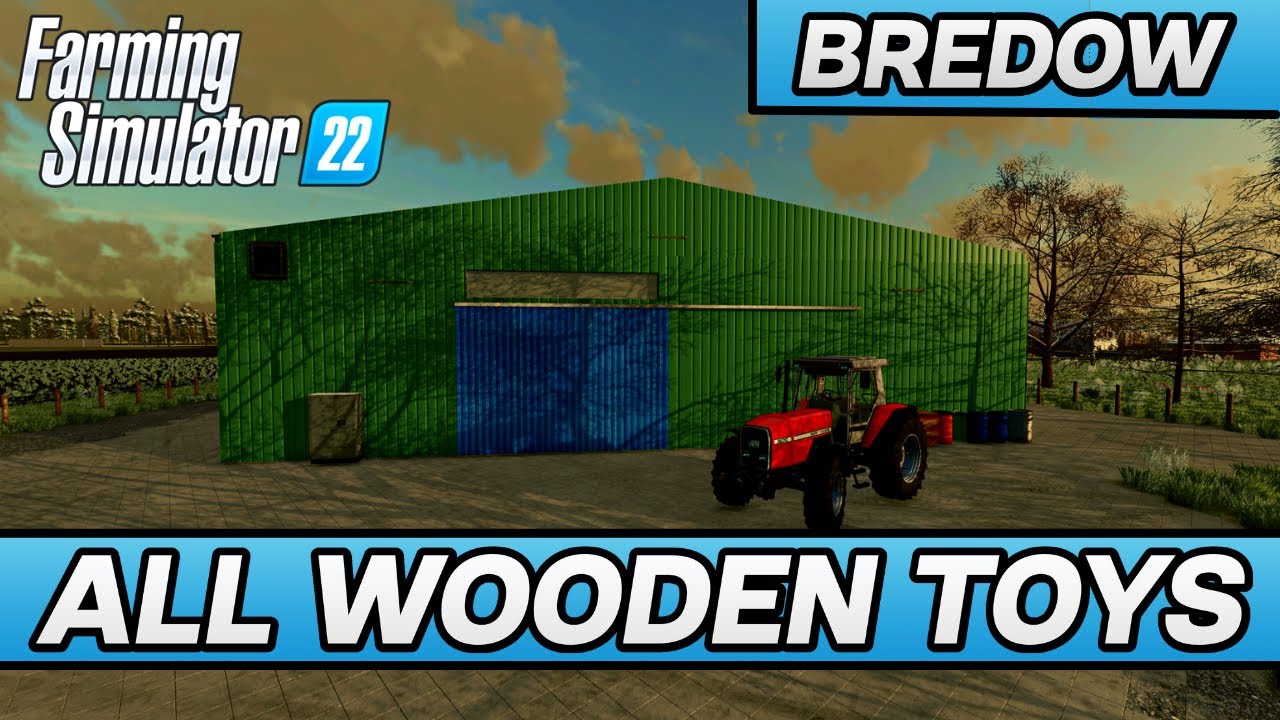 Farming Simulator 22 - Bredow Collectibles (All 100 Wooden Toys) - YouTube