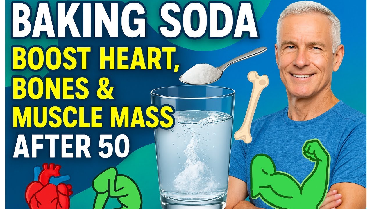 1 Spoon Of Baking Soda Can Do This For Men Over 50 - YouTube