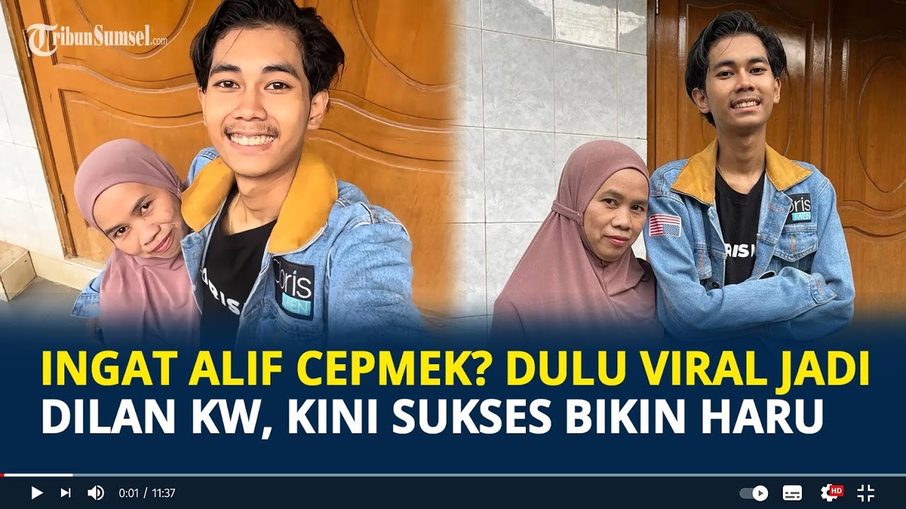 Ingat Alif Cepmek? Dulu Viral Jadi Dilan KW, Kini Sukses Bikin Haru ...