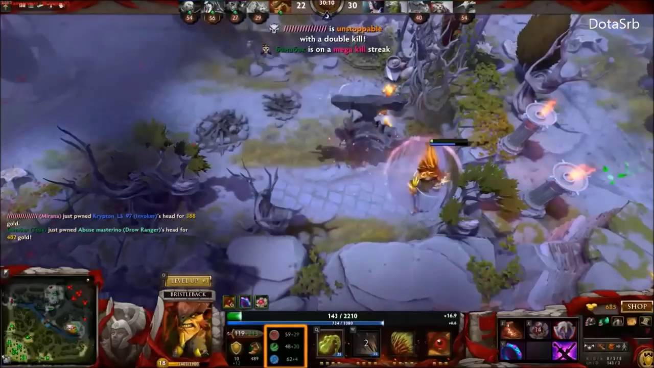 Lotus Orb VS Tiny Toss - Dota 2 - YouTube