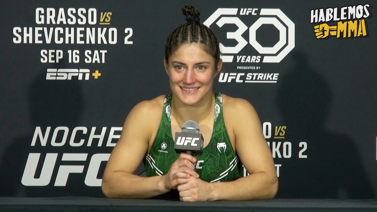 Loopy Godinez: TENGO TODO para ser campeona de UFC | Noche UFC - YouTube