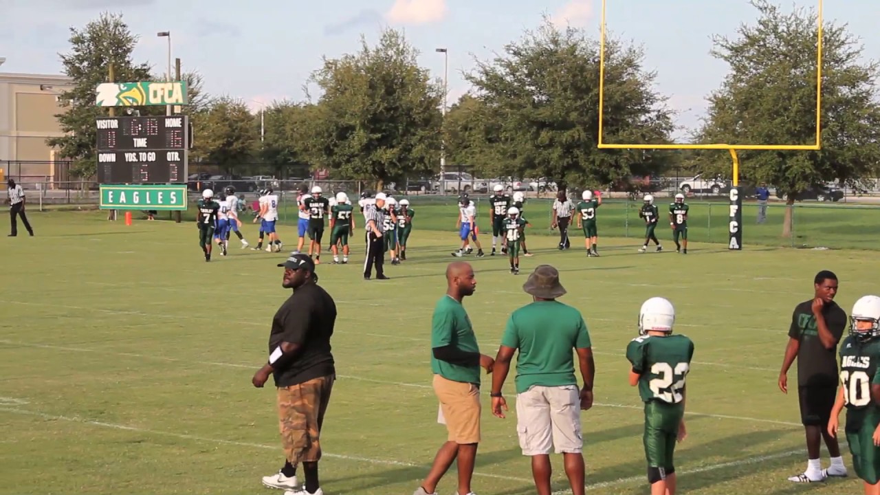 Cfca middle school football - YouTube