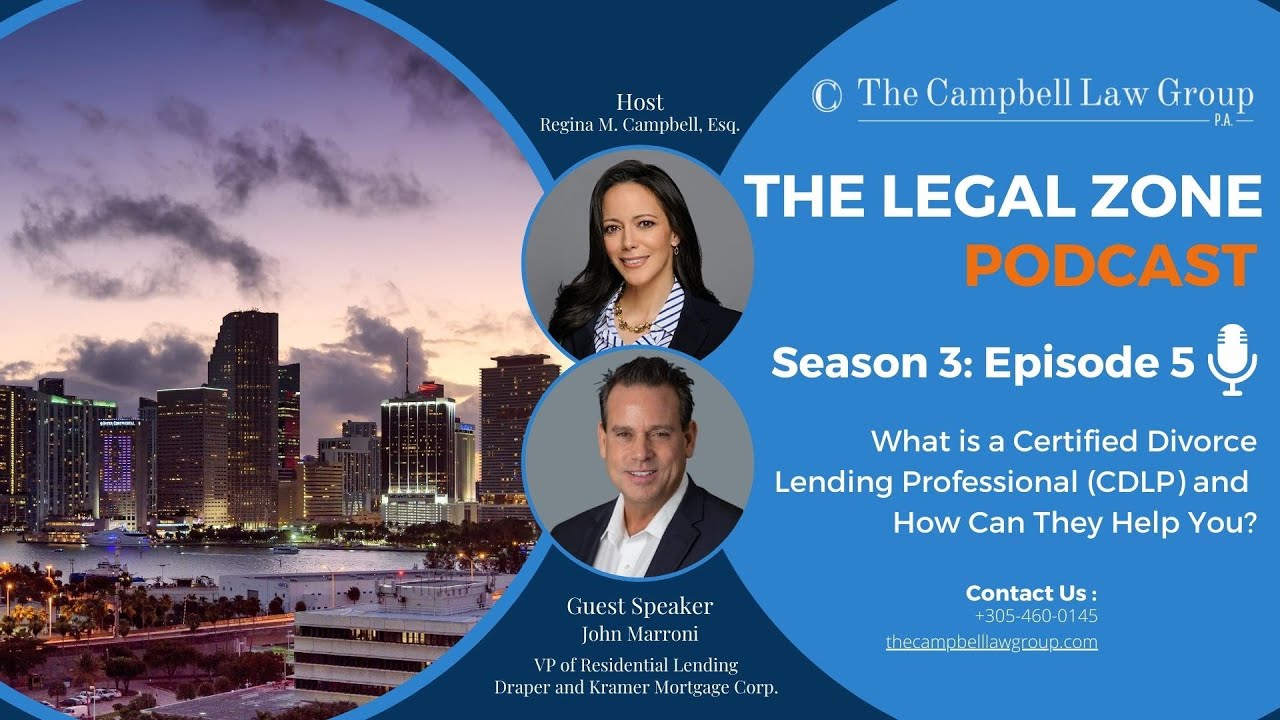 The Legal Zone (S3, E5): What is a Certified Divorce Lending ...
