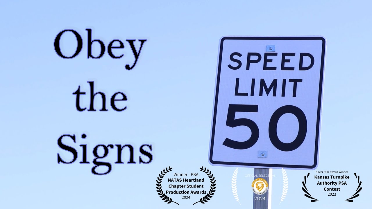 Obey The Signs - 2023 Kansas Turnpike Authority Video Contest - Silver ...