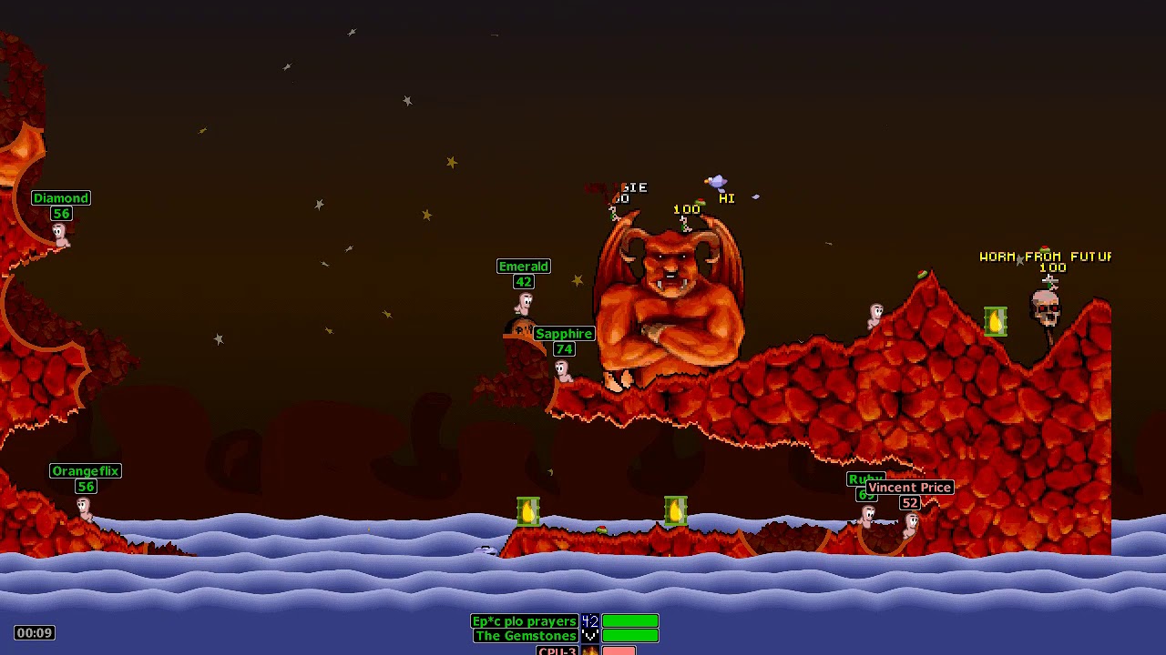 Worms Armageddon Multiplayer #43 - YouTube