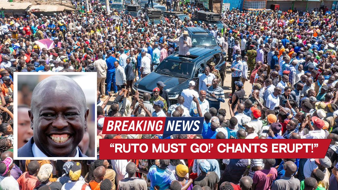 Ruto Heckled in Nairobi ! ‘Ruto Must Go - YouTube