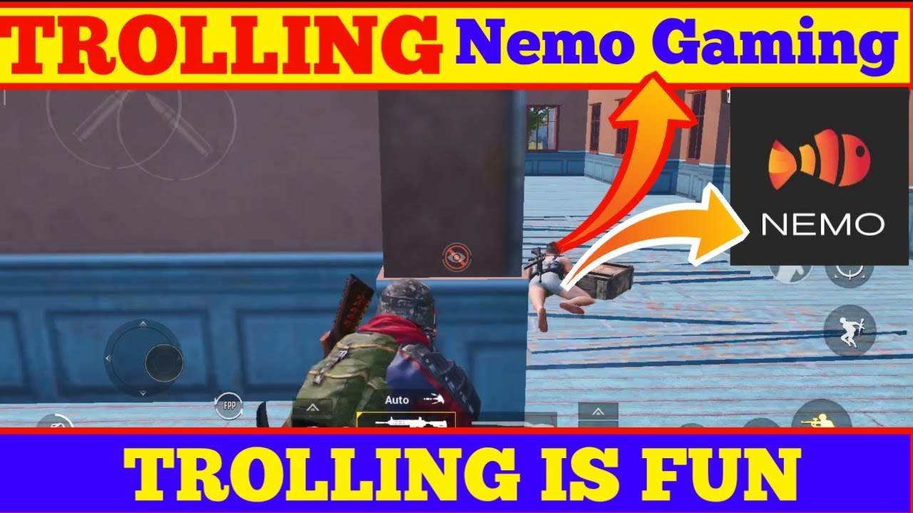 TROLLING NEMO GAMING | trolling noobs in pubg mobile | find noob gaming ...